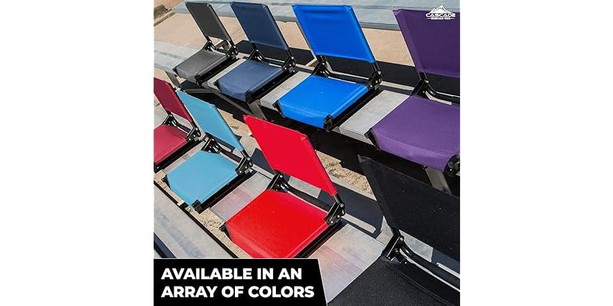 Cascade Mountain Tech Extra Wide Stadium Seat