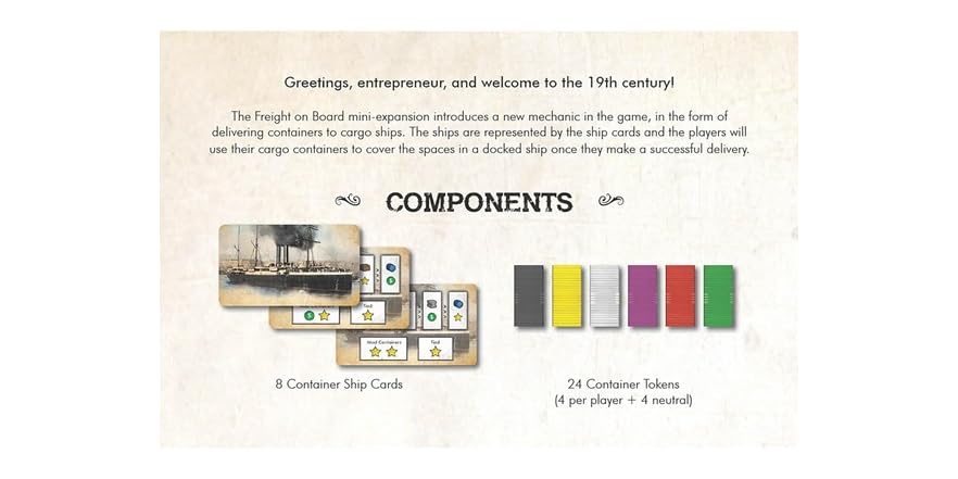 Archona Games Freight on Board Game