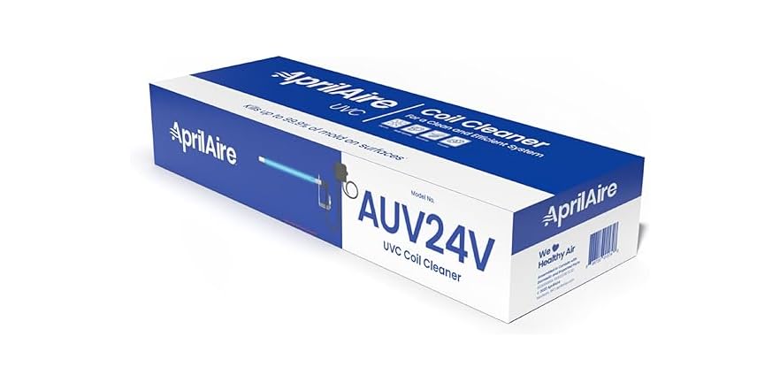 AprilAire AUV24V Residential Whole-House Ultraviolet Light UVC Chemical ...