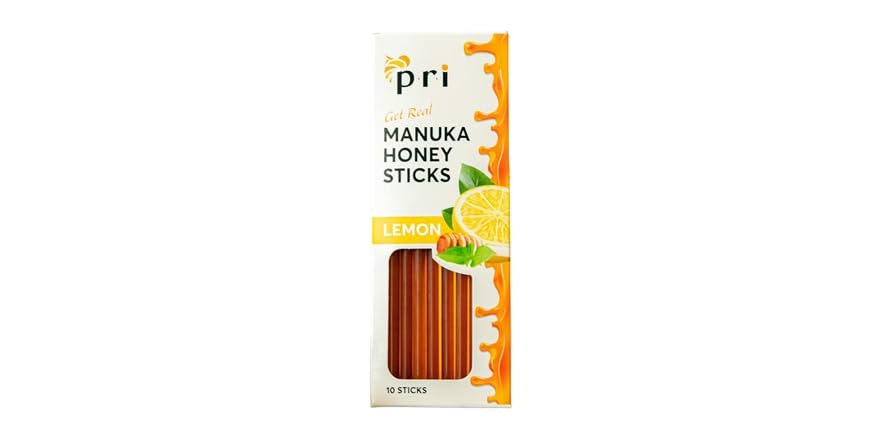 PRI Manuka Honey Sticks 6 Pack (60 total honey sticks)