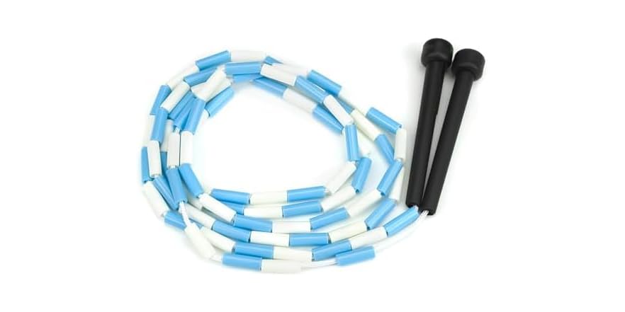 K-Roo Sports Jump Rope Plastic Beaded , 7'