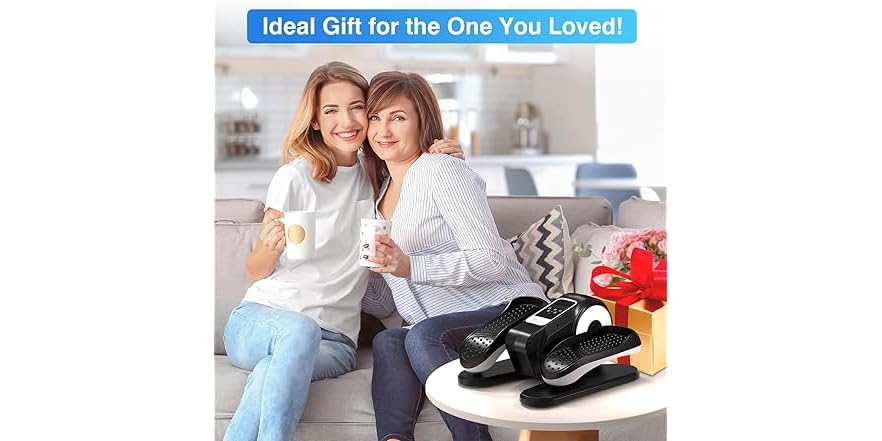 Umitec Under Desk Elliptical Machine with App