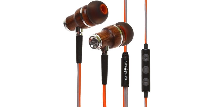 Symphonized NRG 3.0 Wood Earbuds Wired,
