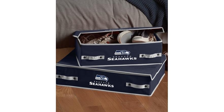 NFL Seattle Seahawks Storage Bins