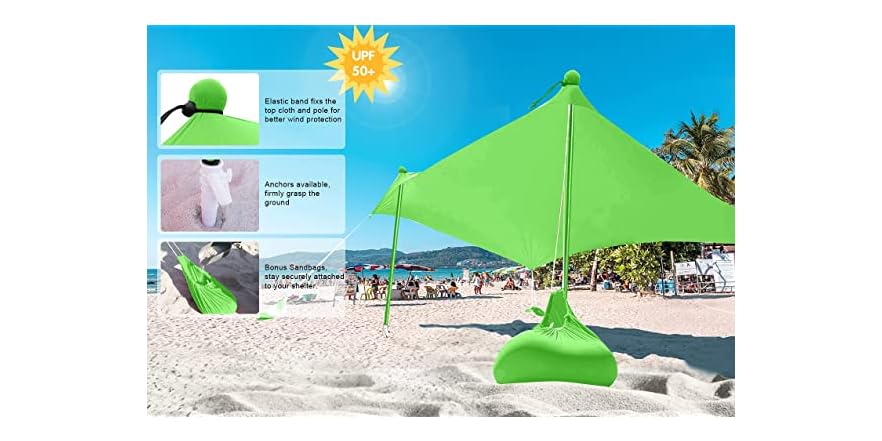 ABCCANOPY Beach Portable Sun Shelter
