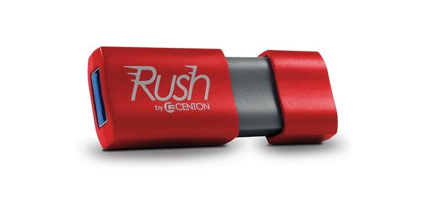 Centon Rush 128GB USB 3.0 Flash Drive 3-Pack