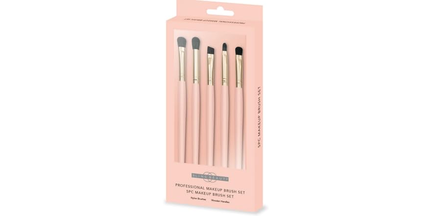 Bling Beauty 5pc Makeup Brush Set