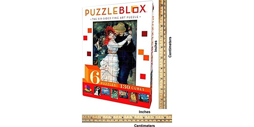Brainwright Puzzle Blox Fine Art