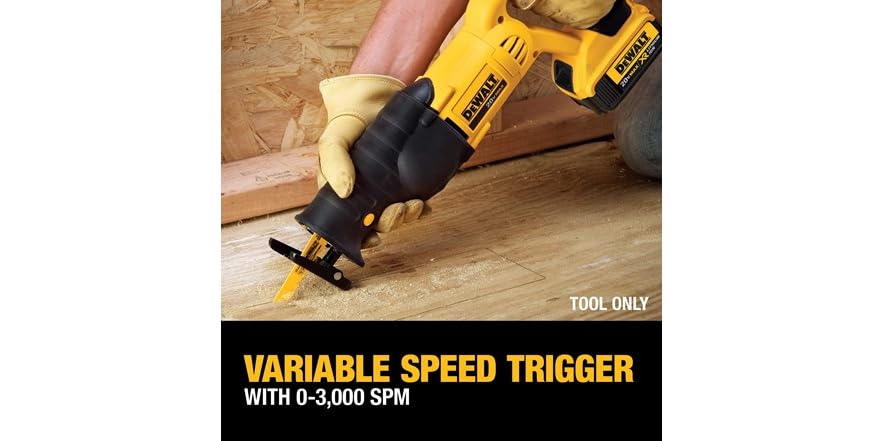 DEWALT DCS380B 20V Reciprocating Saw