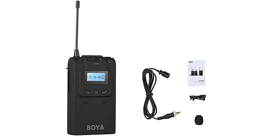 BOYA Beltpack Transmitter and Lavalier