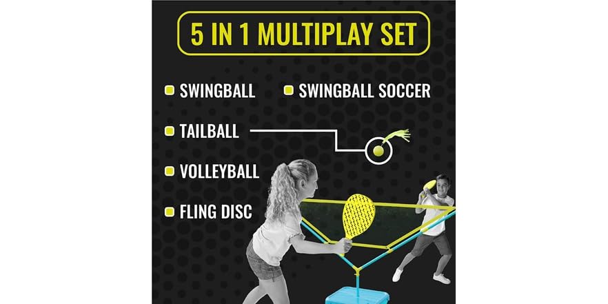 Swingball 5 in 1 Outdoor Game Set