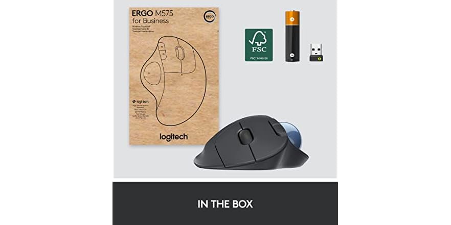 Logitech Ergo M575 Wireless Mouse