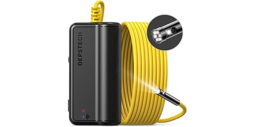 DEPSTECH Dual Lens Wireless Endoscope