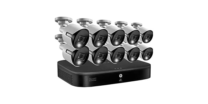 Lorex 4K Indoor/Outdoor Wired Security Camera System