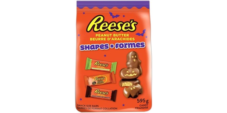 (8 Pack) REESE'S Halloween Shapes 35 ct