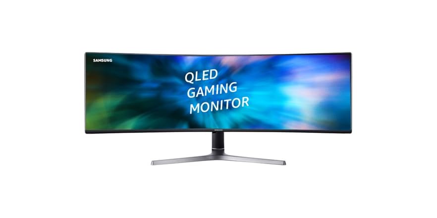 Samsung 49" Dual QHD Curved 120Hz QLED Gaming Monitor