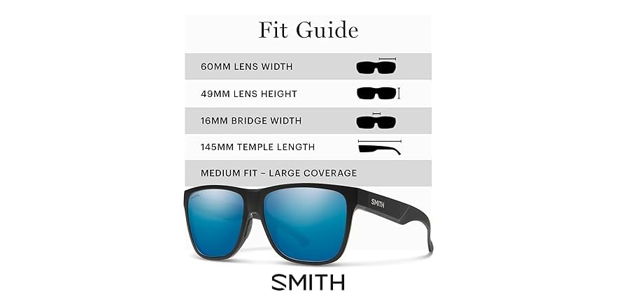 SMITH Lowdown XL 2 Sunglasses with Polarized Lenses