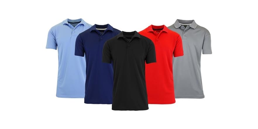 3Pk Mens S/S Performance Polo