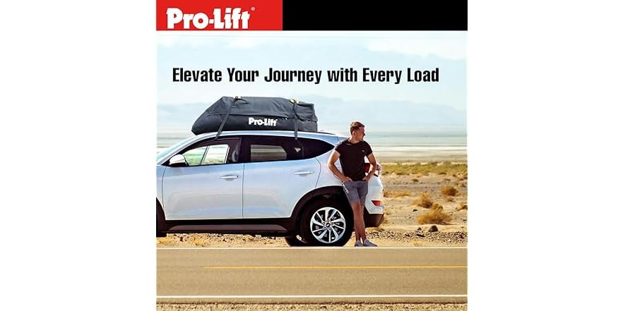 Pro-Lift A-0315 Rooftop Cargo Carrier - Waterproof