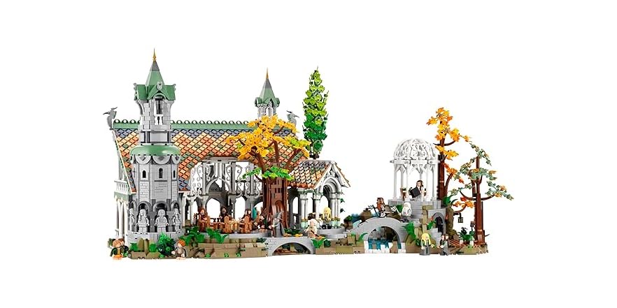 LEGO Icons Rivendell Building Model Kit