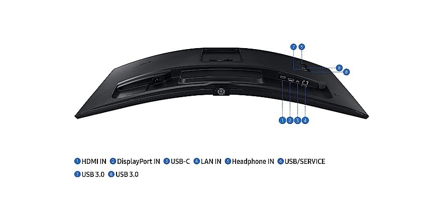 Samsung S65UA Series 34 Inch Curved Monitor (Open Box)