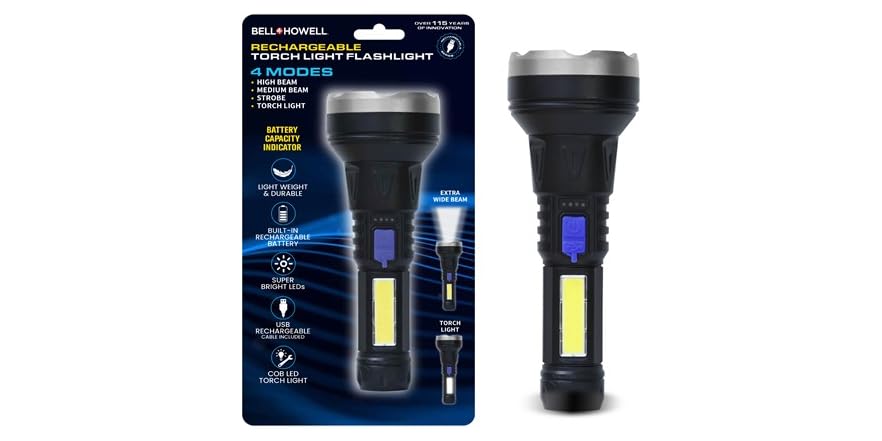 Rechargeable Torchlight Flashlight
