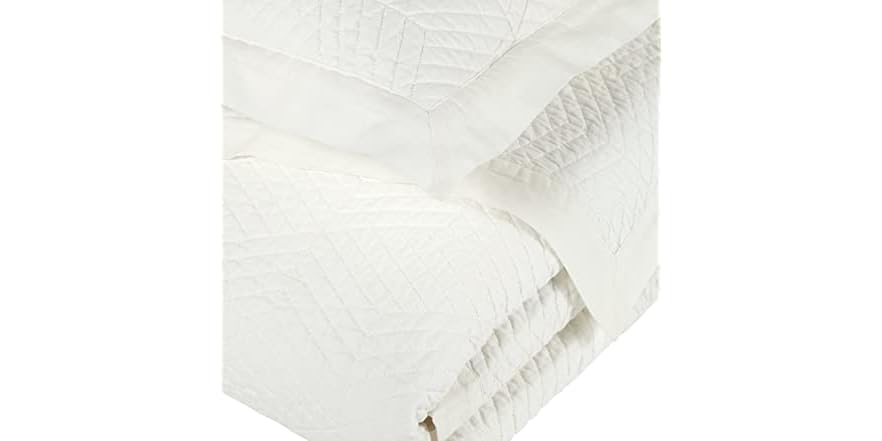 Rivet Textured Coverlet Sets: Multiple Colors