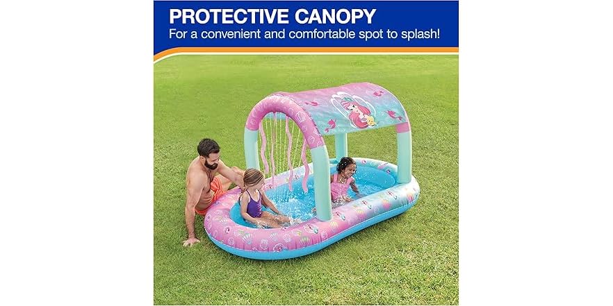 SwimWays Princess Inflatable Pool