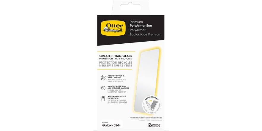 OtterBox Samsung Galaxy S24 Series Screen Protector Polyarmor Premium