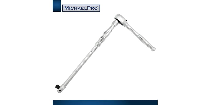 MichaelPro Breaker Bar, 3/8 Ratchet and Socket Set