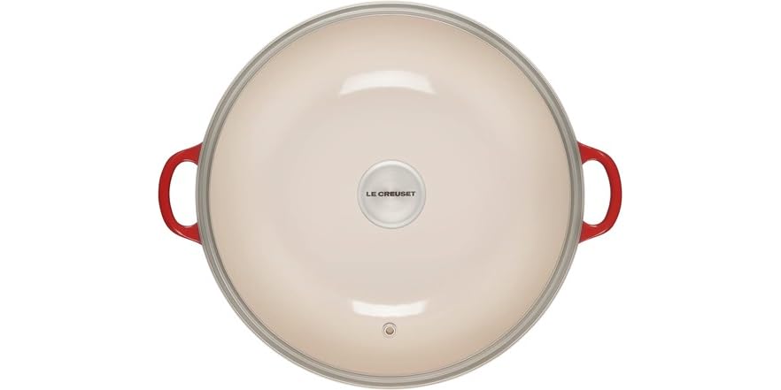 Le Creuset Cast Iron w/Glass Lid, 7.5 qt