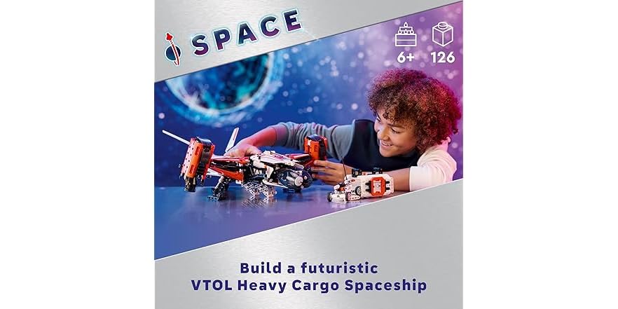 LEGO 42181 VTOL Heavy Cargo Spaceship LT81