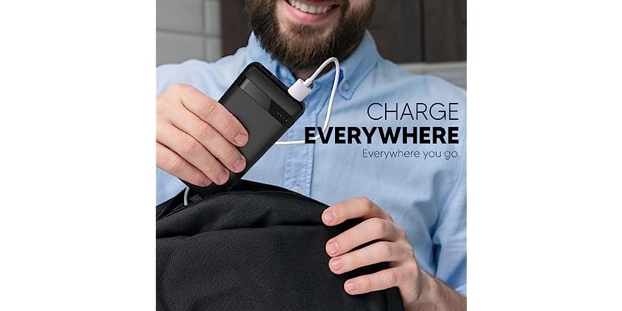 TALK WORKS Portable Charge Power Bank