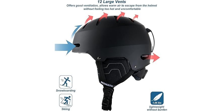 MONATA Ski Helmet