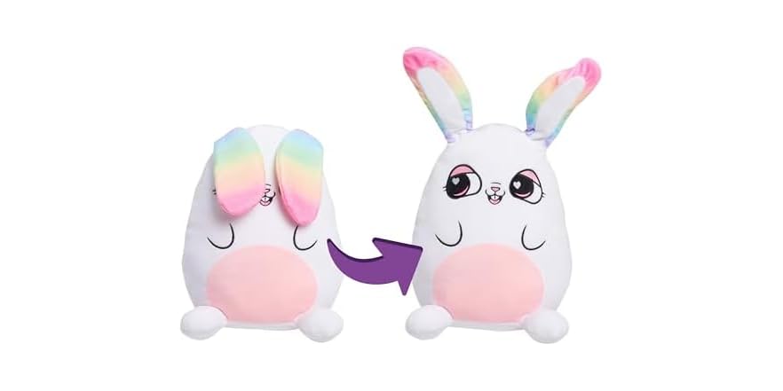 Just Play Flipeez Large Plush - Bunny