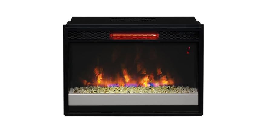 Media Mantel w/Electric Fireplace Insert