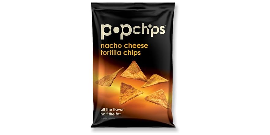 Nacho Cheese Tortilla Chips 1oz-24 Count