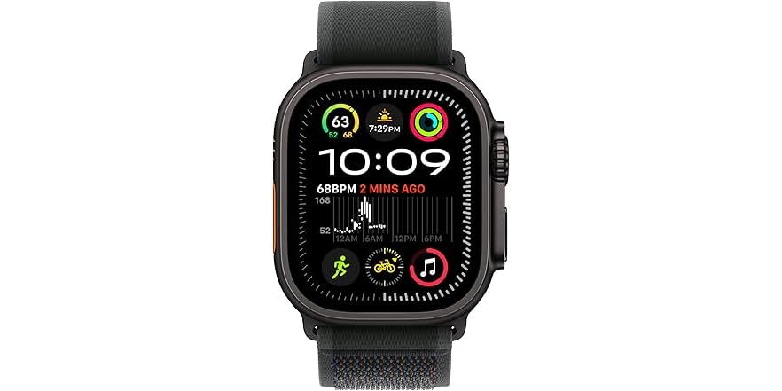 (NEW) Apple Watch Ultra 2 [GPS + Cellular] Smartwatch (White Box) (Open ...