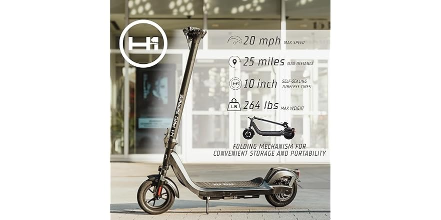 H-1 Pro Series Ace R450 Foldable E-Scooter