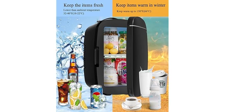 NXONE Mini Fridge,4 Liter