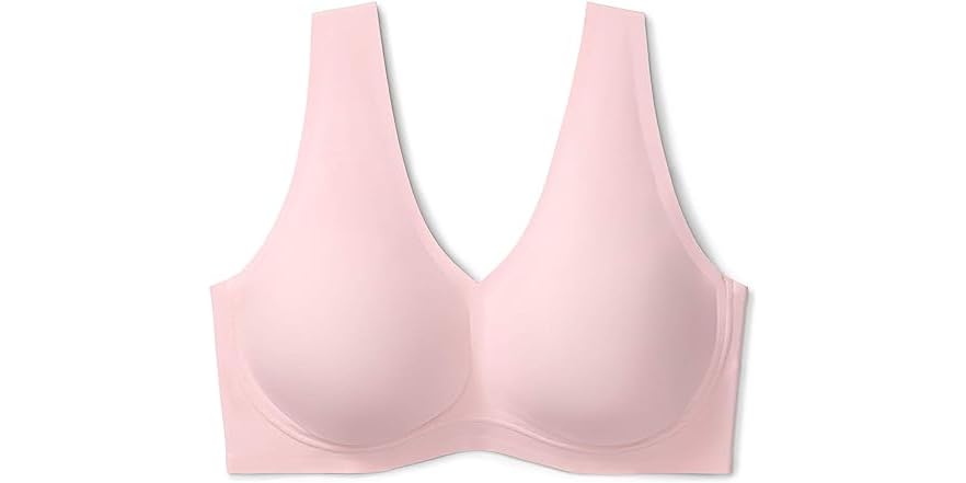 Lift V Neck Bra, Retro Pink, XL 38C-D 40A-B US