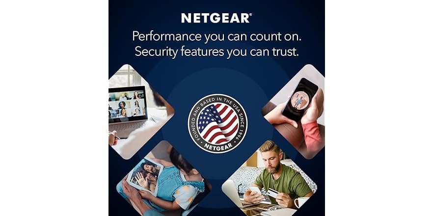 NETGEAR Orbi Tri-Band WiFi 6 Mesh Network System