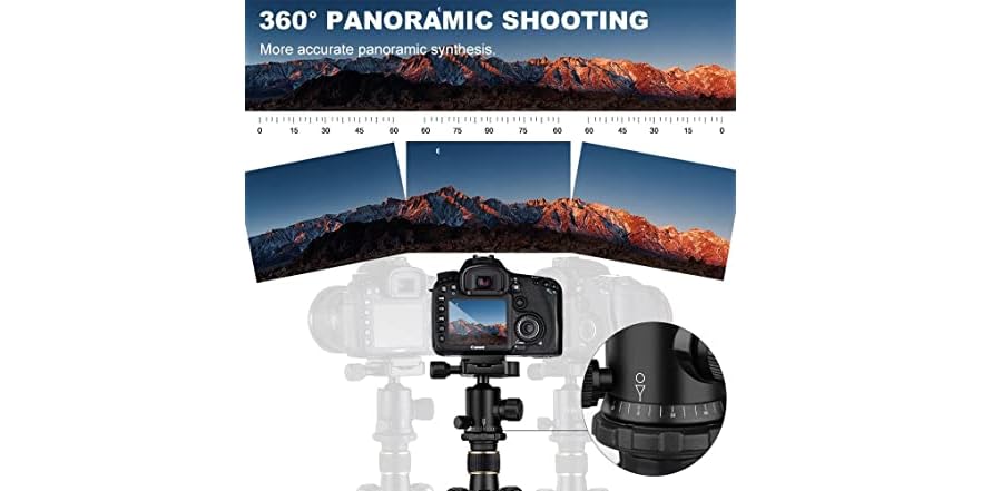 K and F Concept 64''/162cm DSLR Tripod