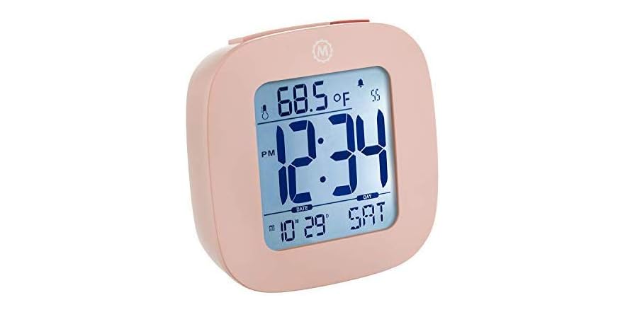 Marathon Small Compact Alarm Clock
