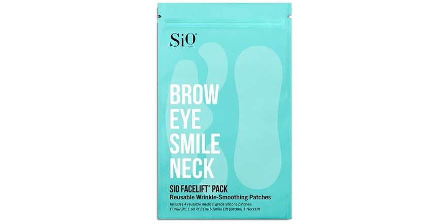 SiO Beauty FaceLift Neck, Forehead, Eye & Smile Anti-Wrinkle Patches
