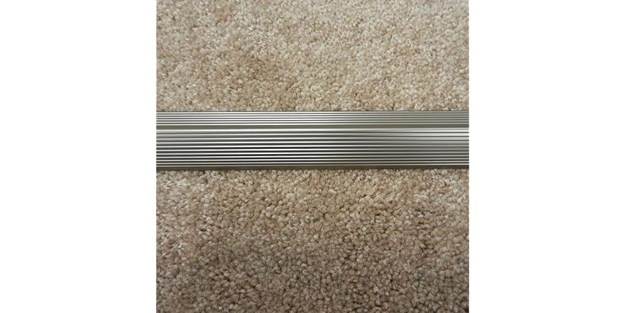 Stair Edging (Fluted) 36" Satin Nickel Satin Nickel
