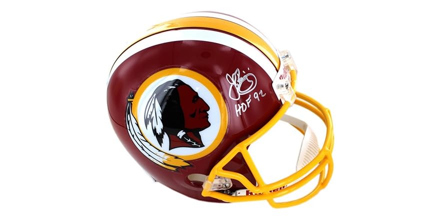 John Riggins Signed HOF 92 Helmet