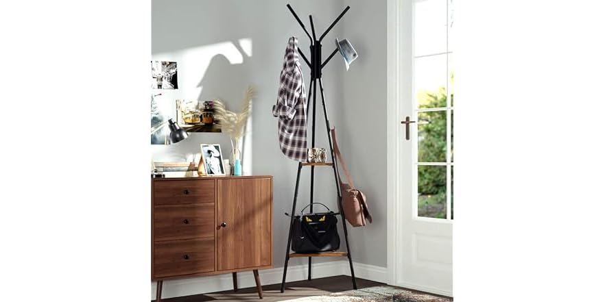 TINKLE WELL Freestanding Coat Rack with