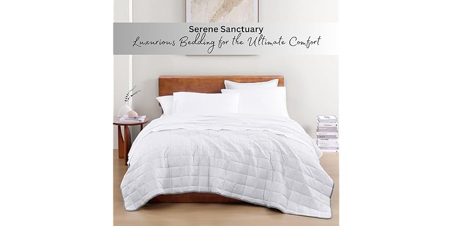 LANE LINEN 100% Organic Cotton Queen She