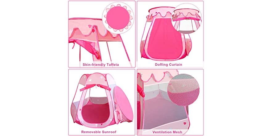 Pop Up Princess Tent